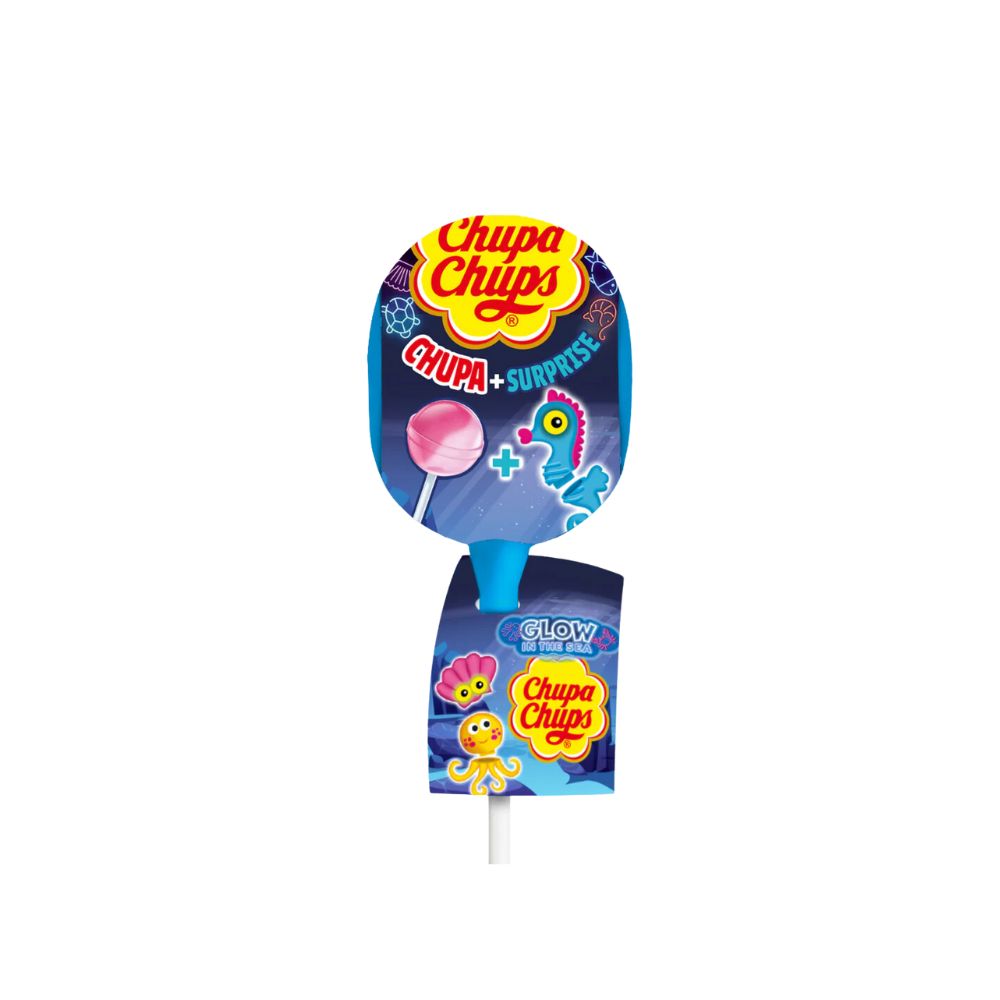 Wholesale of Chupa Chups Surprise Glow In The Sea 12 g – Uncle Food