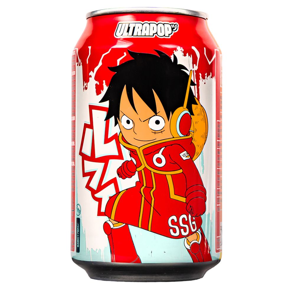 Ultra Pop One Piece Luffy Lemon Strawberry 330ml - Wholesale – Uncle Food