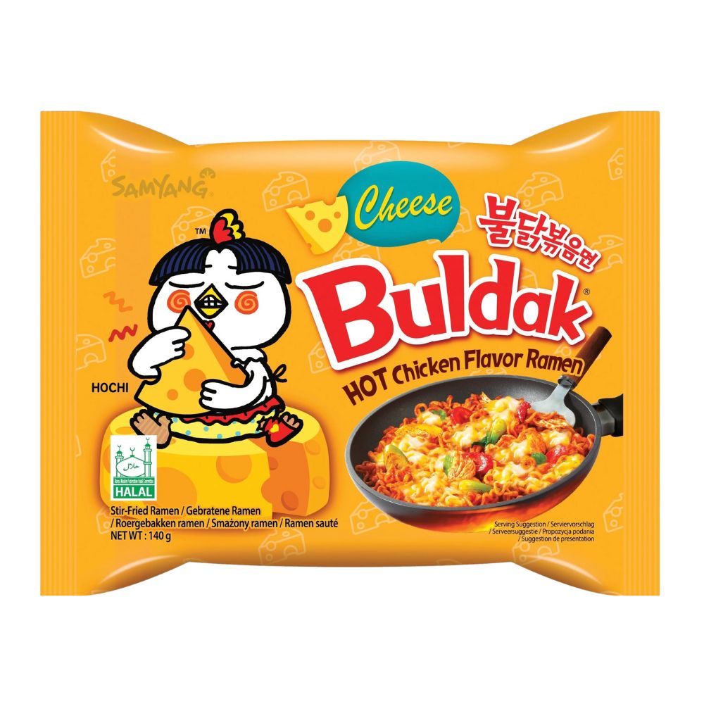 Buldak Hot Chicken Flavor Cheese 140g - Wholesale – Uncle Food