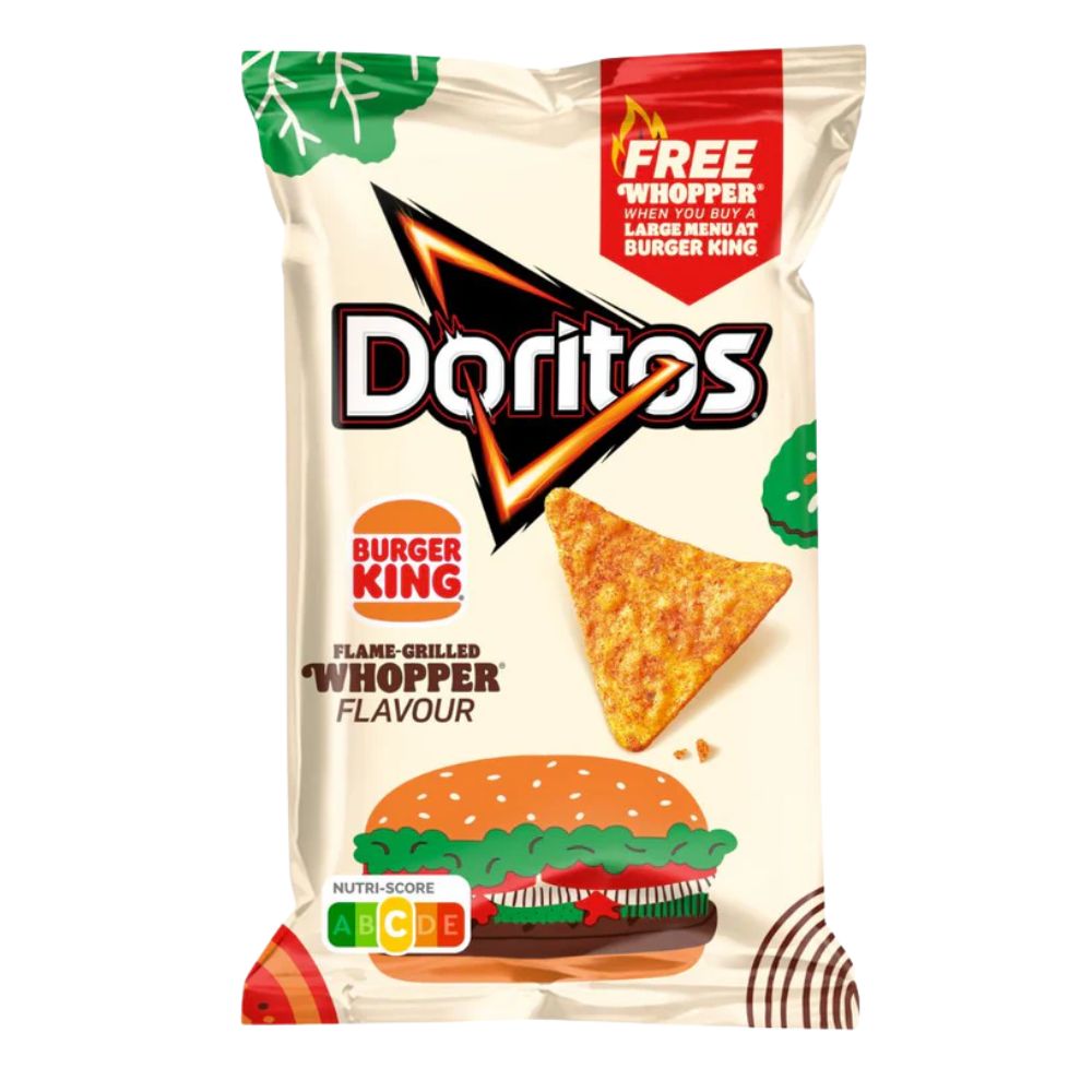 Doritos Flame-Grilled Whopper Flavor de 100g - Venta al por mayor ...