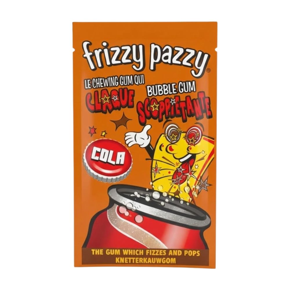 Frizzy Pazzy Bubble Gum Cola 7g - Wholesale Sale – Uncle Food
