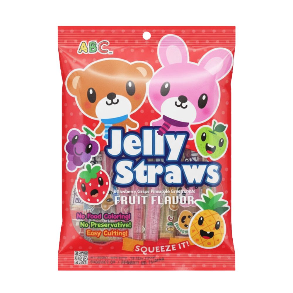 Jelly Straws Fruit Flavor Squeeze 300g - Wholesale – Uncle Food