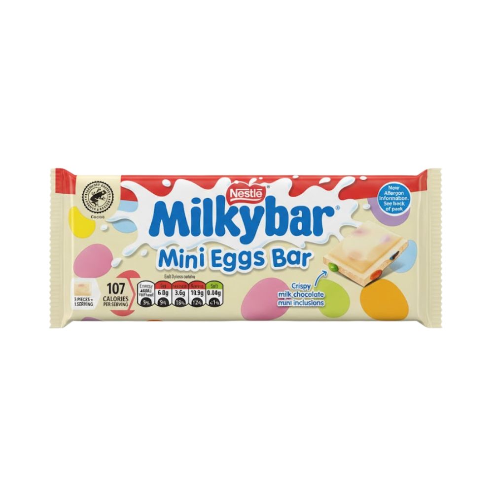 Wholesale sale of Nestlé Milkybar Mini Eggs Bar 100g – Uncle Food