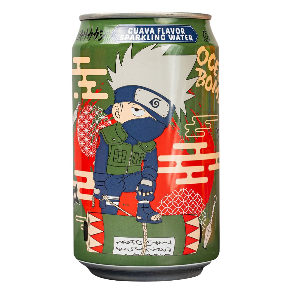 Ocean Bomb Kakashi Guava Sparkling Water 330ml - Wholesale – Uncle Food