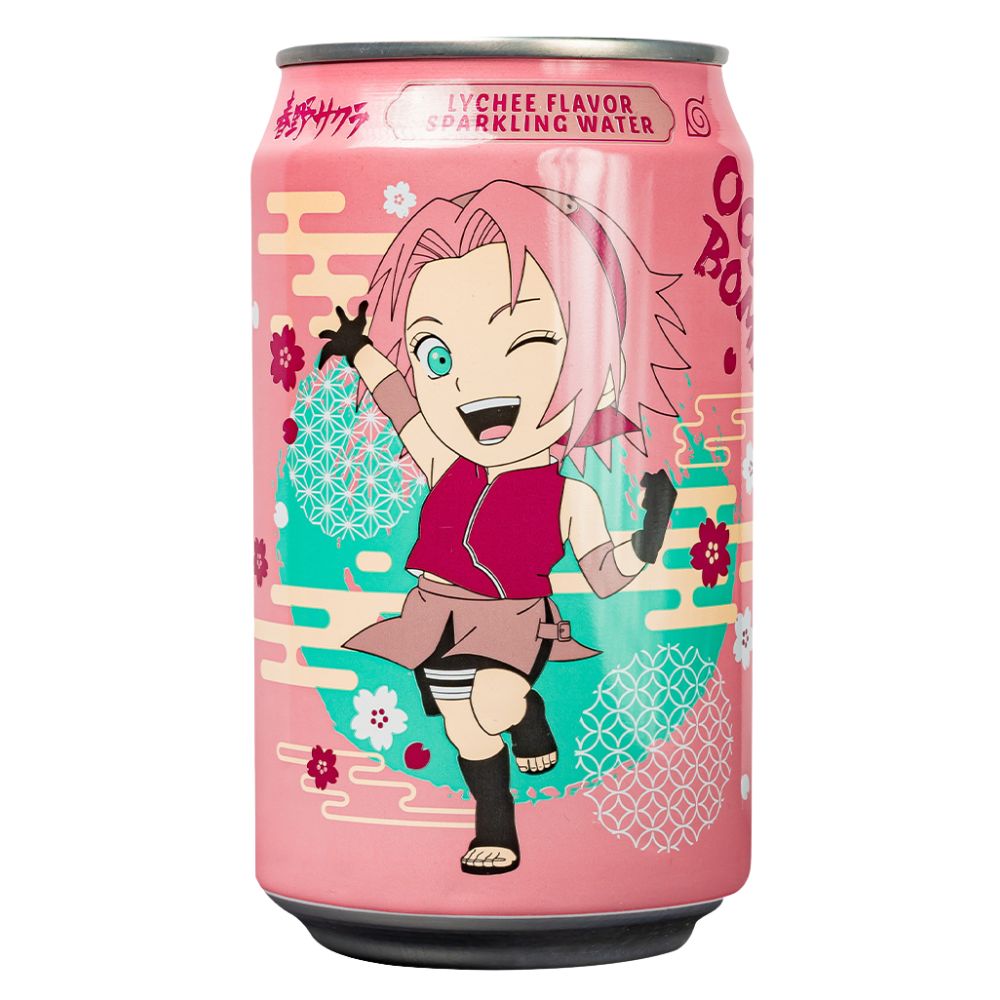 Ocean Bomb Sakura Lychee Sparkling Water 330ml - Wholesale – Uncle Food