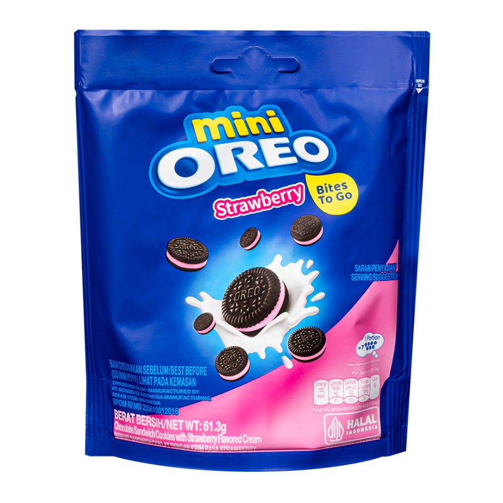 Oreo Mini Strawberry 61.3g - Wholesale – Uncle Food