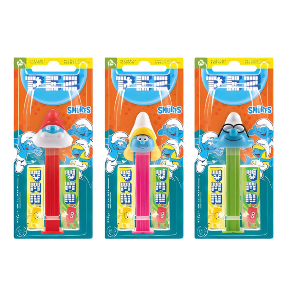 Wholesale of Pez Smurfs 17 g – Uncle Food