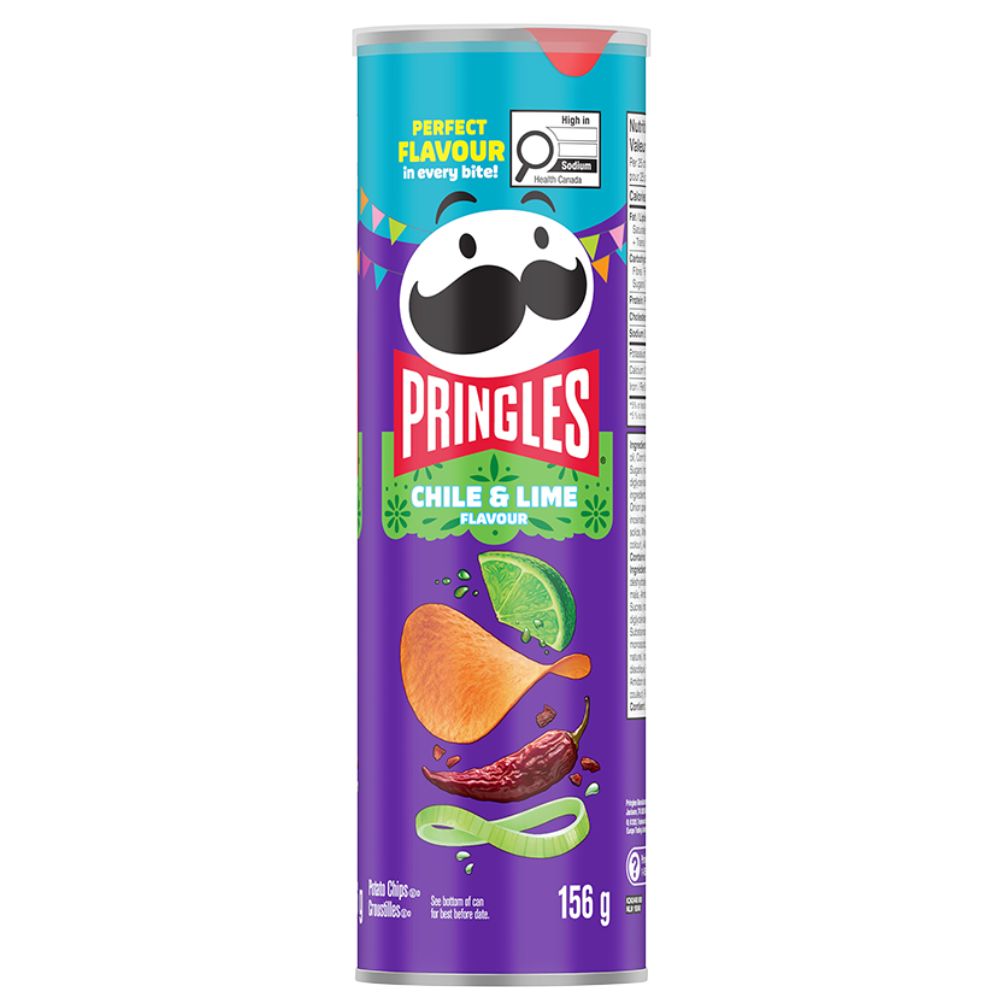 Wholesale sale of Pringles Chile & Lime 156g – Uncle Food