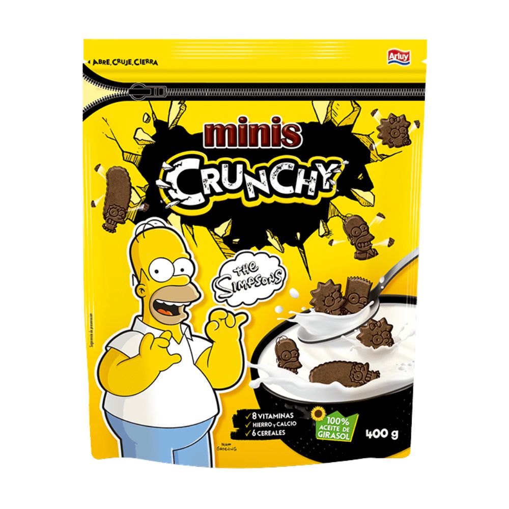 Simpsons Minis Crunchy Choco 400g - Wholesale – Uncle Food