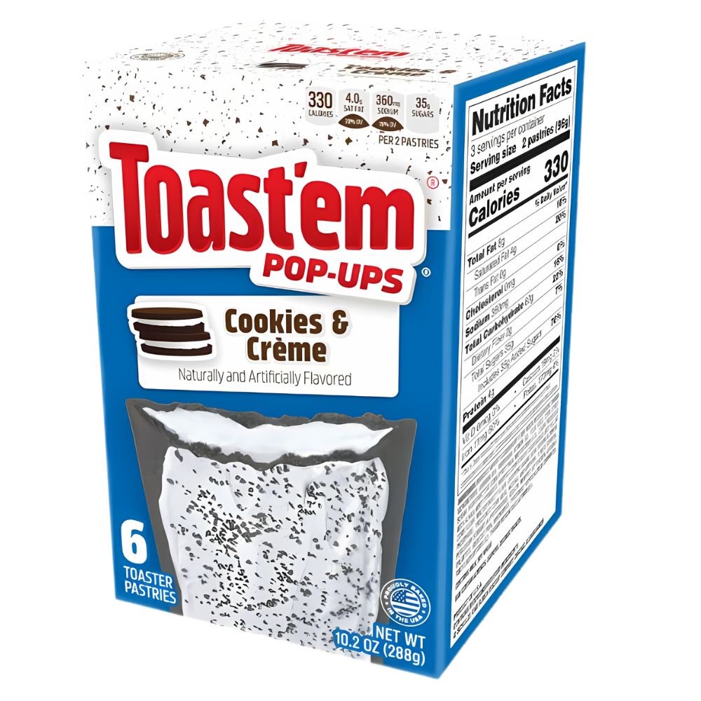 Wholesale sale of Toast'em Pop-Ups Frosted Cookies And Creme 288g ...