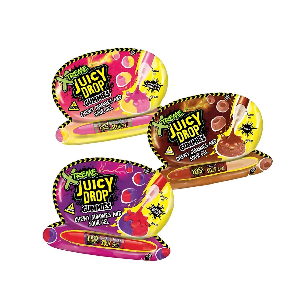 Wholesale sale of Xtreme Juicy Drop Gummies And Sour Gel Assorted ...