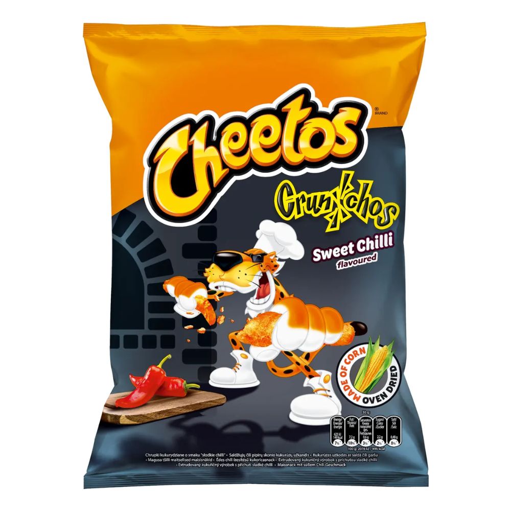 Wholesale sale of Cheetos Crunchos Sweet Chilli 95g – Uncle Food