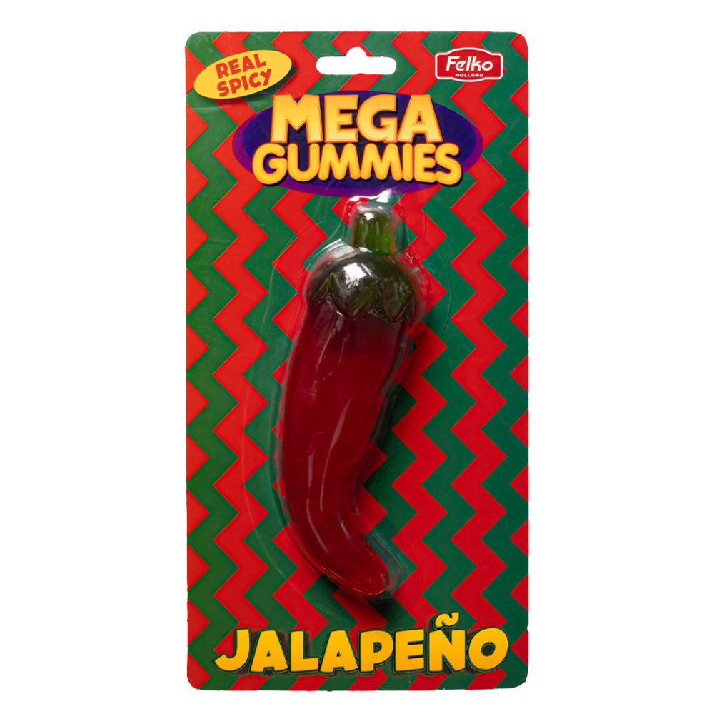 Mega Gummies Jalapeno Pepper 120g - Wholesale – Uncle Food