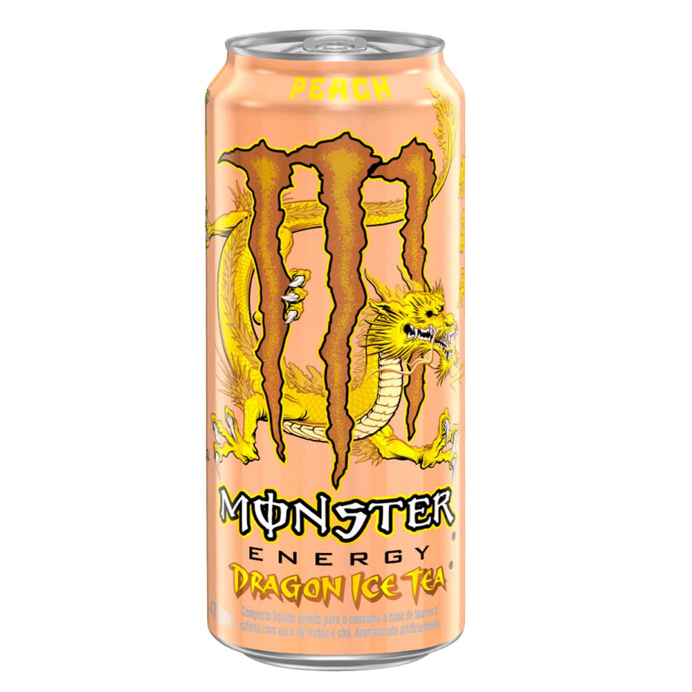 Venta al por mayor de Monster Dragon Ice Tea Peach de 473ml – Uncle Food