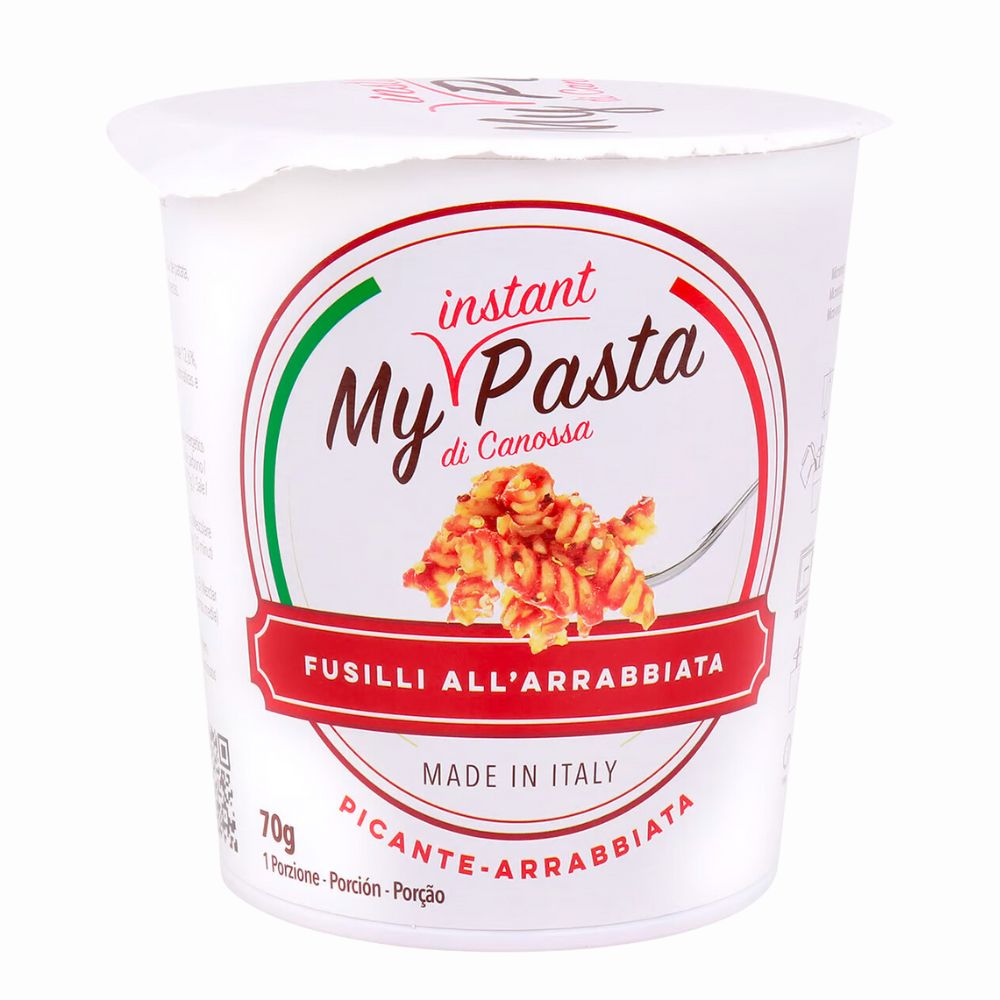 Wholesale of My Instant Pasta Fusilli all'Arrabbiata 70g – Uncle Food