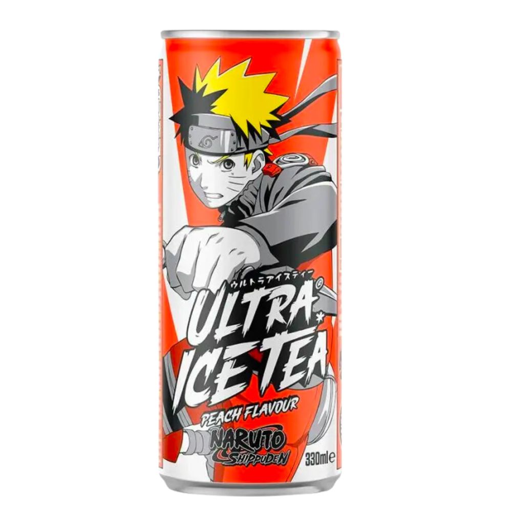 Wholesale sale of Naruto Ultra Iced Tea Peach 330ml – Uncle Food