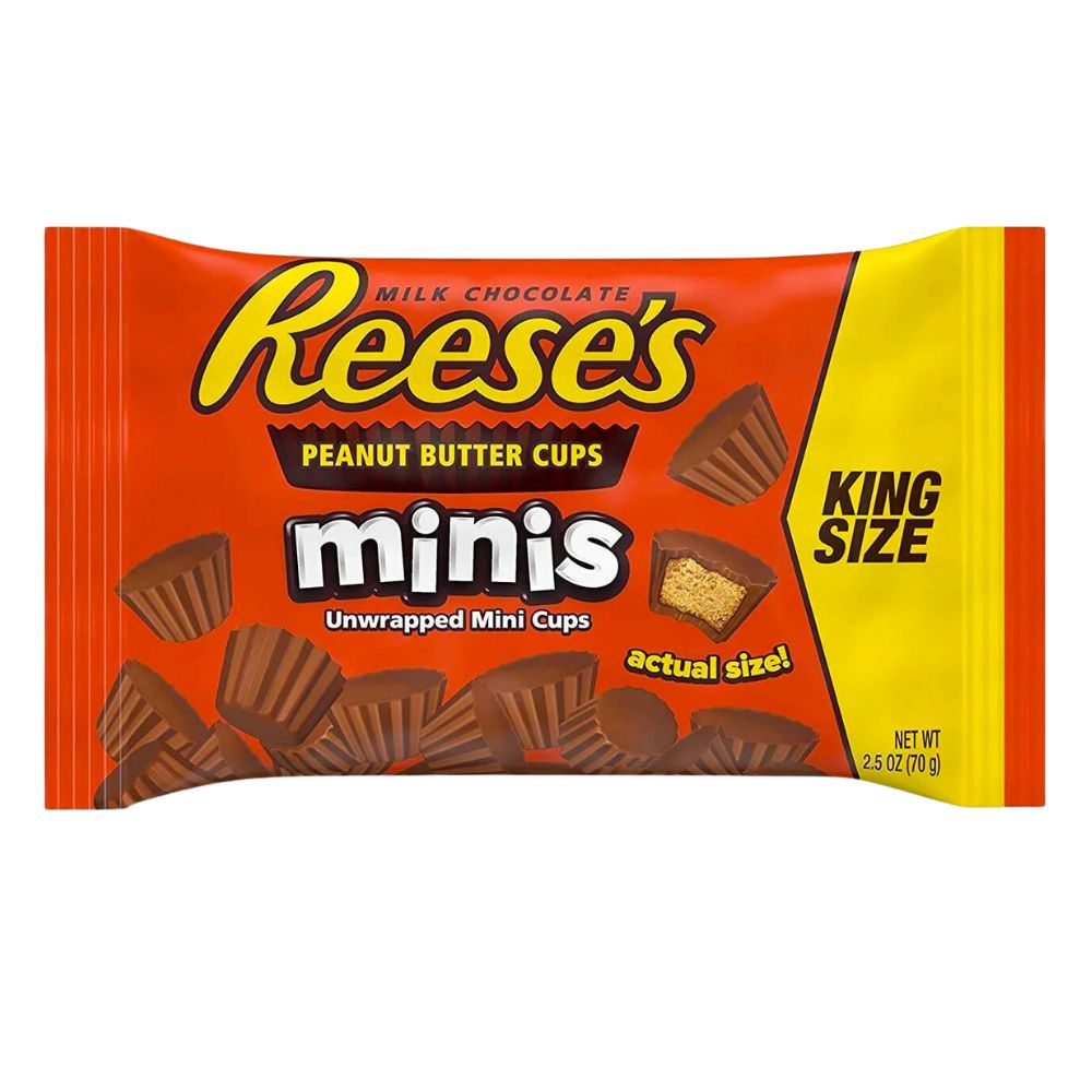 Reese's Mini Peanut Butter Cups 70g - Wholesale – Uncle Food